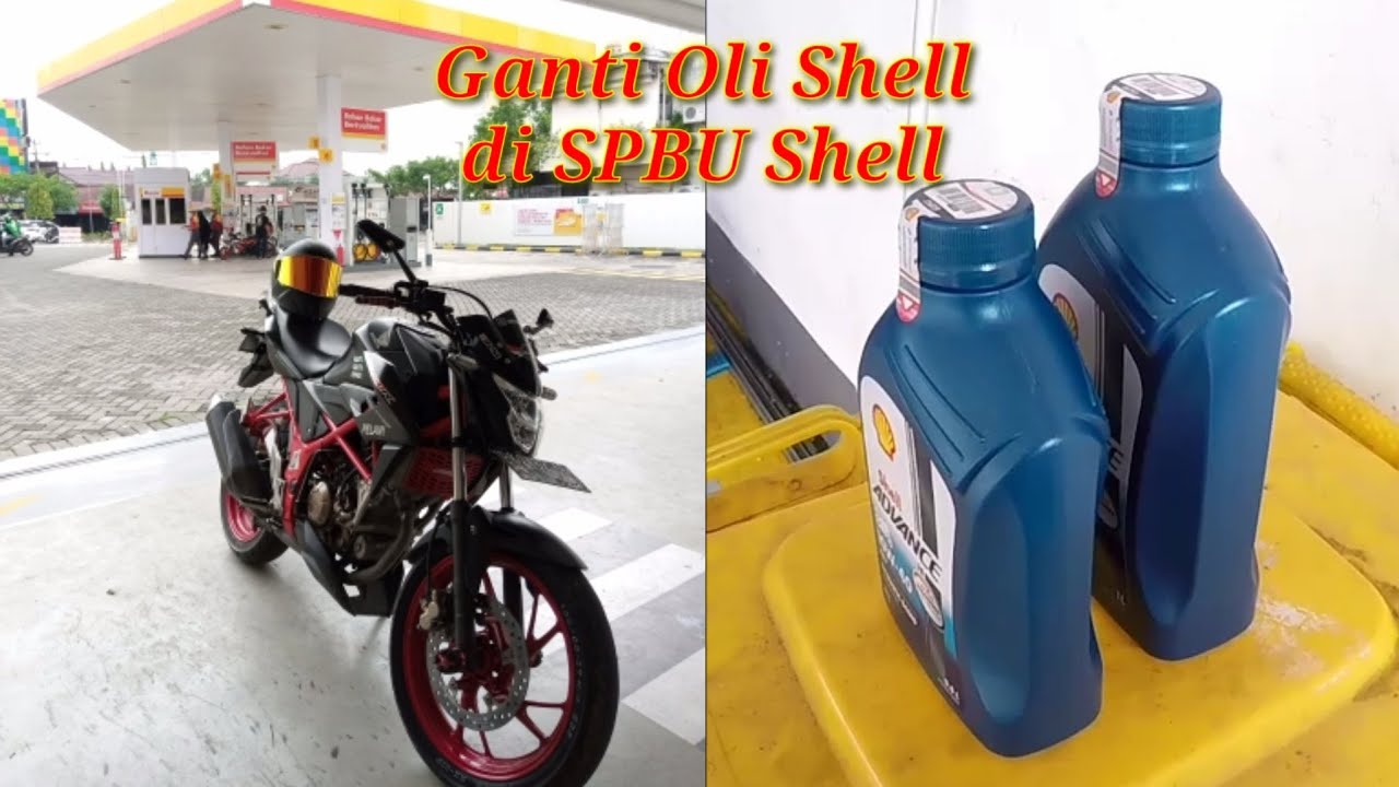 MOTOVLOG MEDAN (GANTI OLI SHELL DI SPBU SHELL, MAHAL GAK YA) - YouTube
