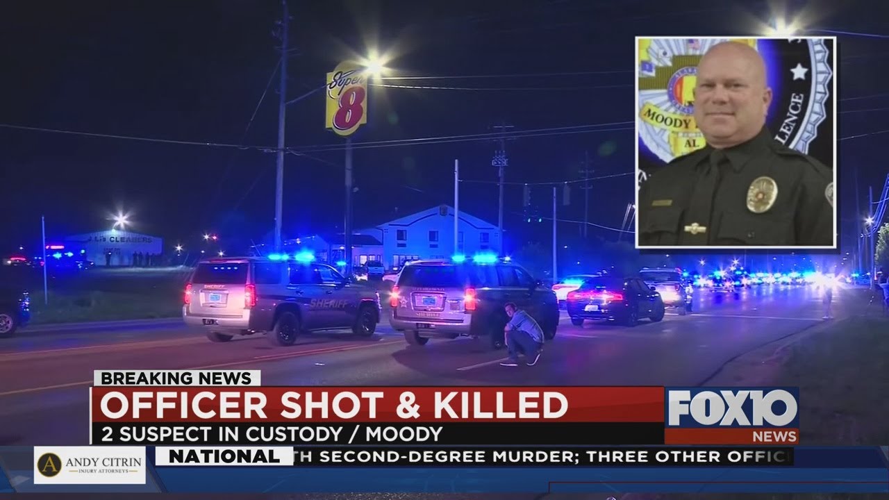 Alabama police officer killed in the line of duty - YouTube