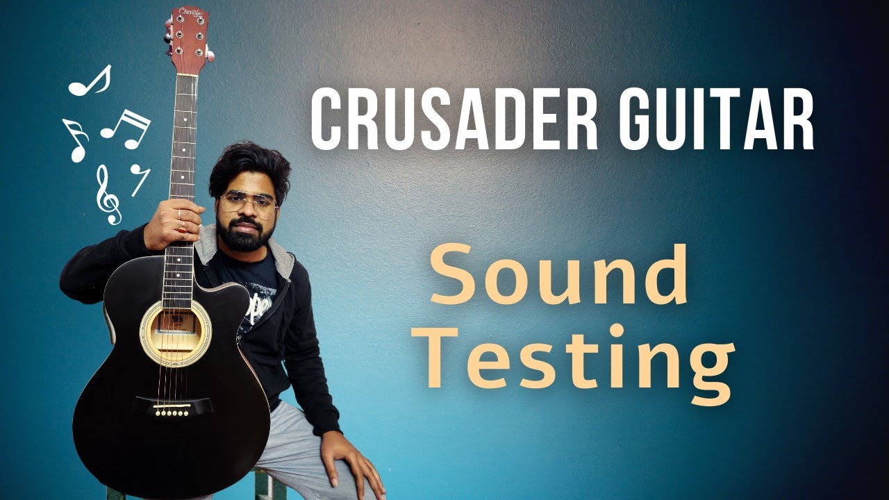 Crusader Guitar😍 | Mate black 🖤 | Sound test🔥 | Instruments Gallery 🎸 ...
