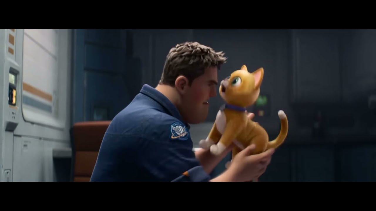 Lightyear - all moments with the cat - YouTube