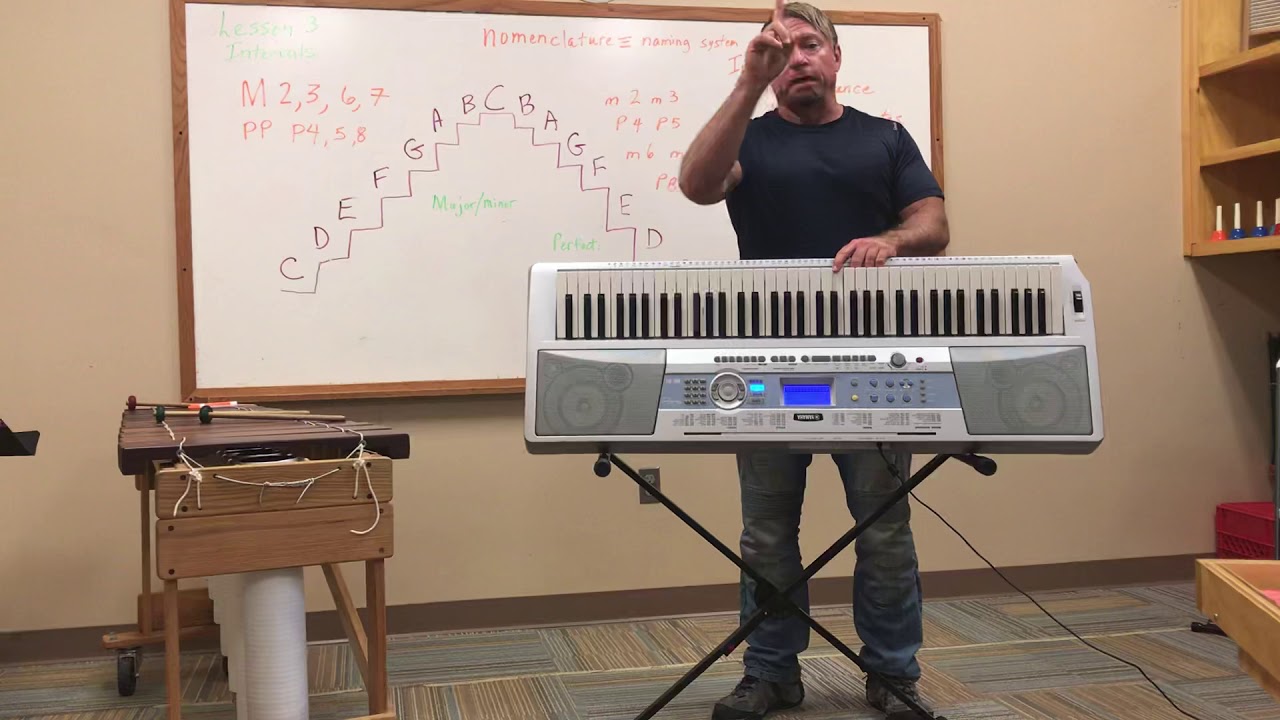 Upper elementary music lesson #3: Introduction to Intervals - YouTube