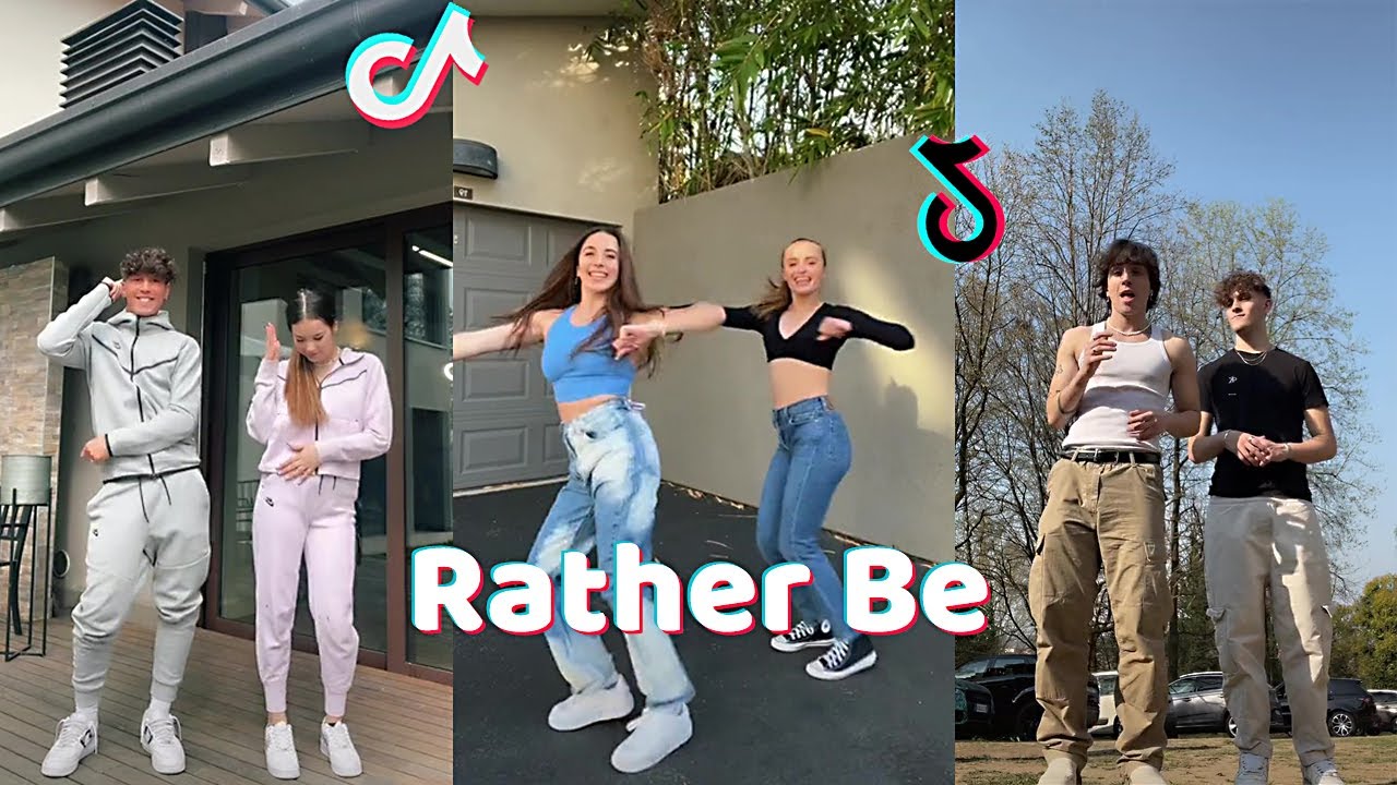 Rather Be New Dance Tiktok Compilation 2022 - YouTube