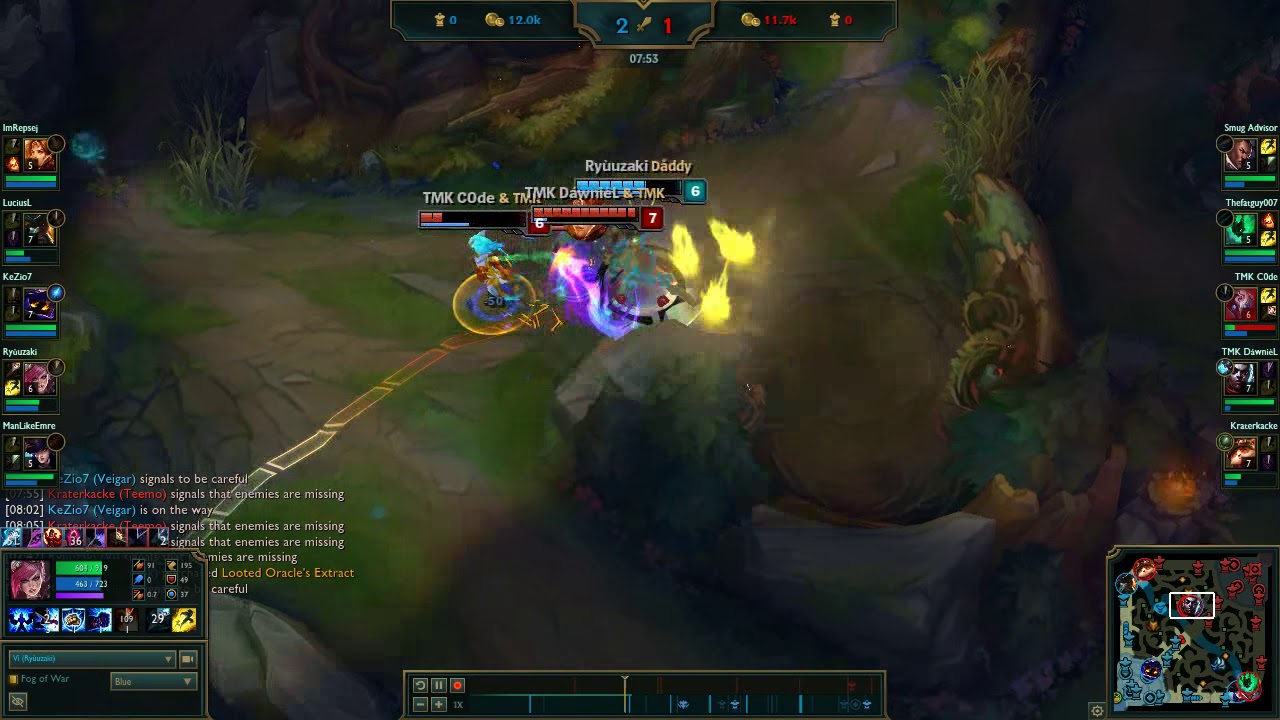Vi Close 1v2 - YouTube