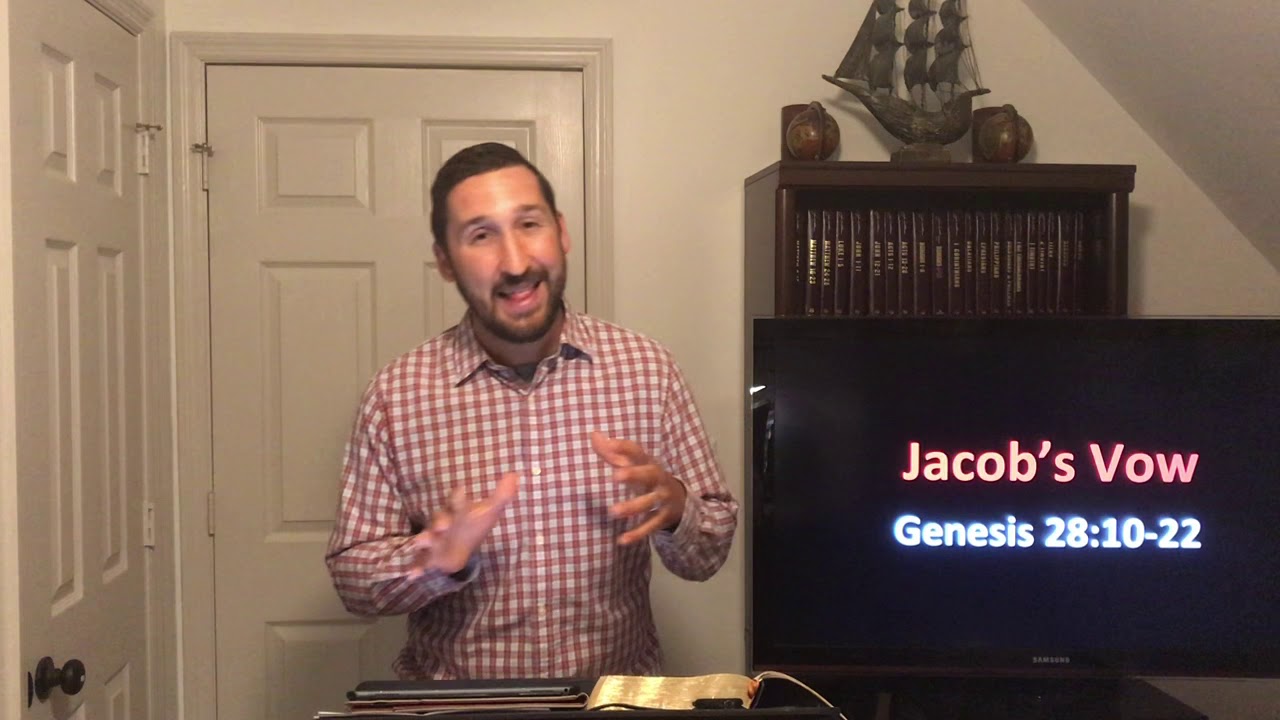 Jacob's Vow -Genesis 29:10-22 - YouTube