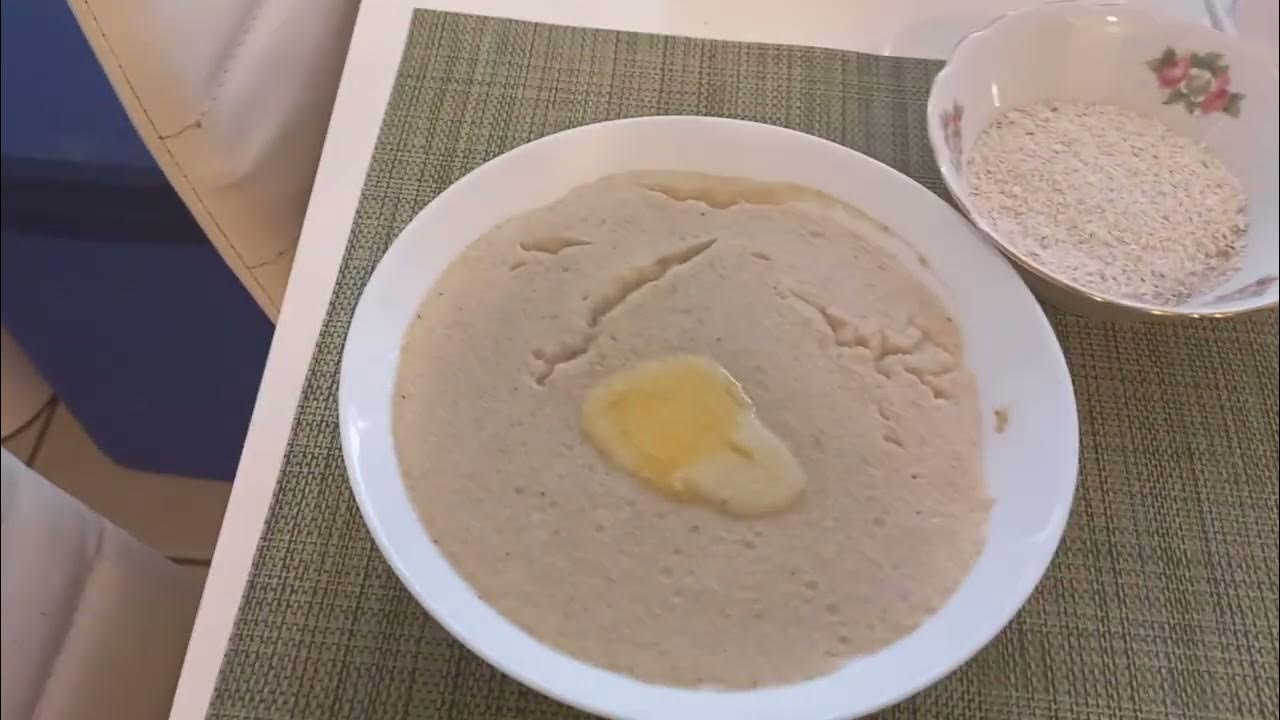 ОВСЯНЫЙ КИСЕЛЬ/ Рецепт самого простого овсяного киселя под видео ...