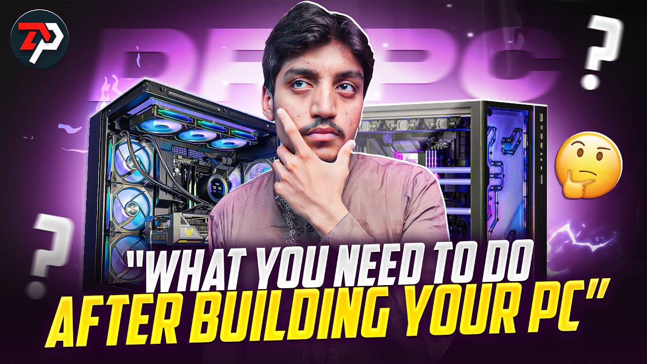 What to do After Building Your Very First Gaming PC?? - YouTube