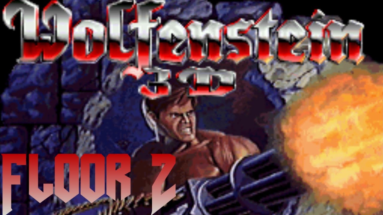 Wolfenstein 3D Episode 1: Escape From Castle Wolfenstein - Floor 2 - No ...