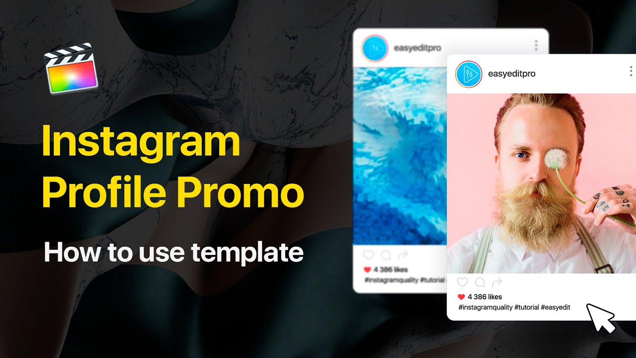 Instagram Profile Promo | How to Use Template for Final Cut Pro X - YouTube