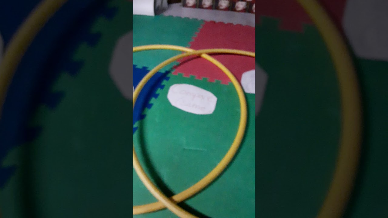 Using hula hoops as a Venn Diagram - YouTube