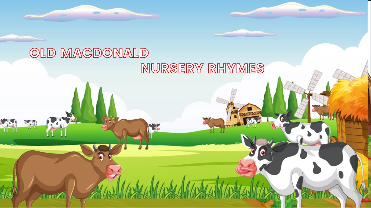 old macdonald had a farm song | kids nursery rhymes | poem | old ...