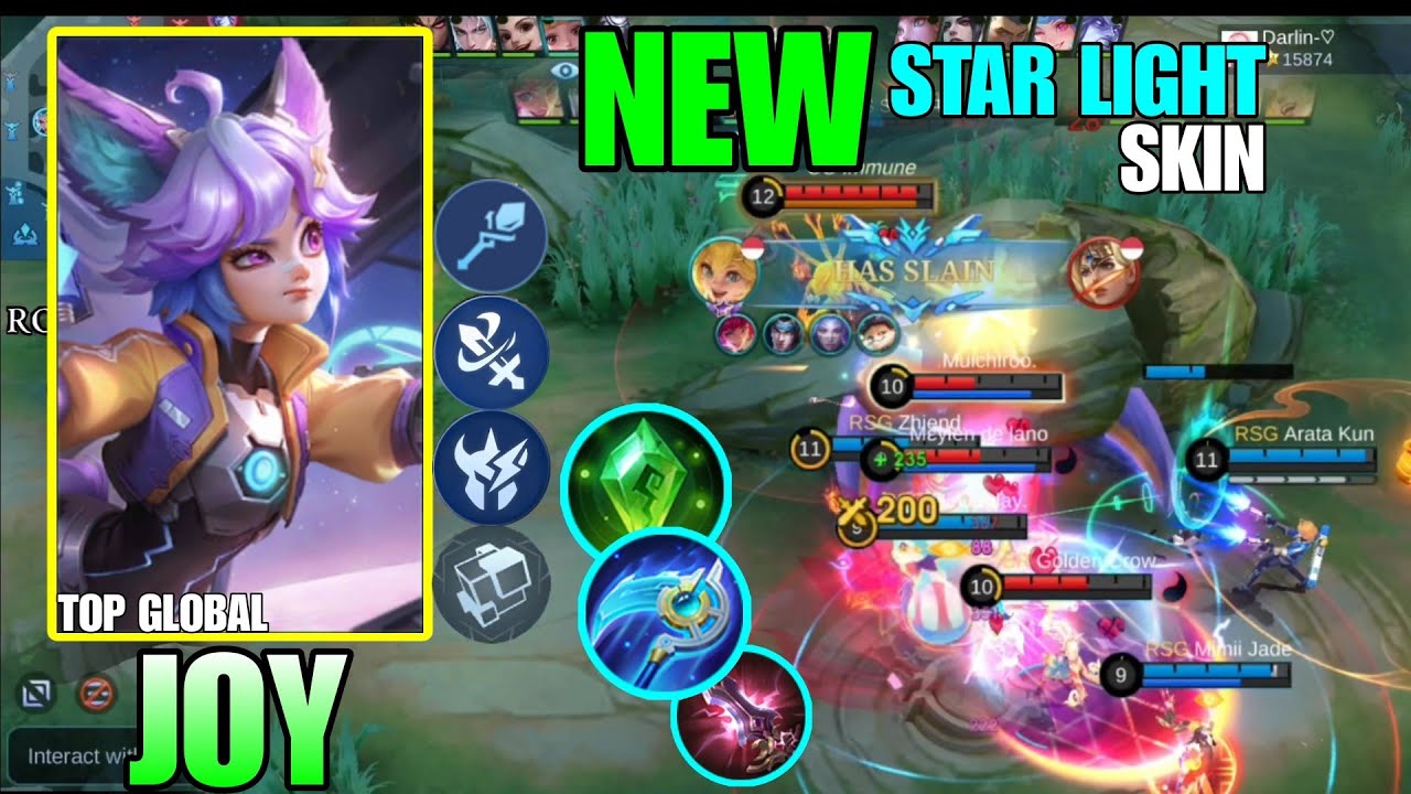 Joy Build and Emblem 2025 pt.215 - Build Top 1 Global Joy ~ MLBB - YouTube