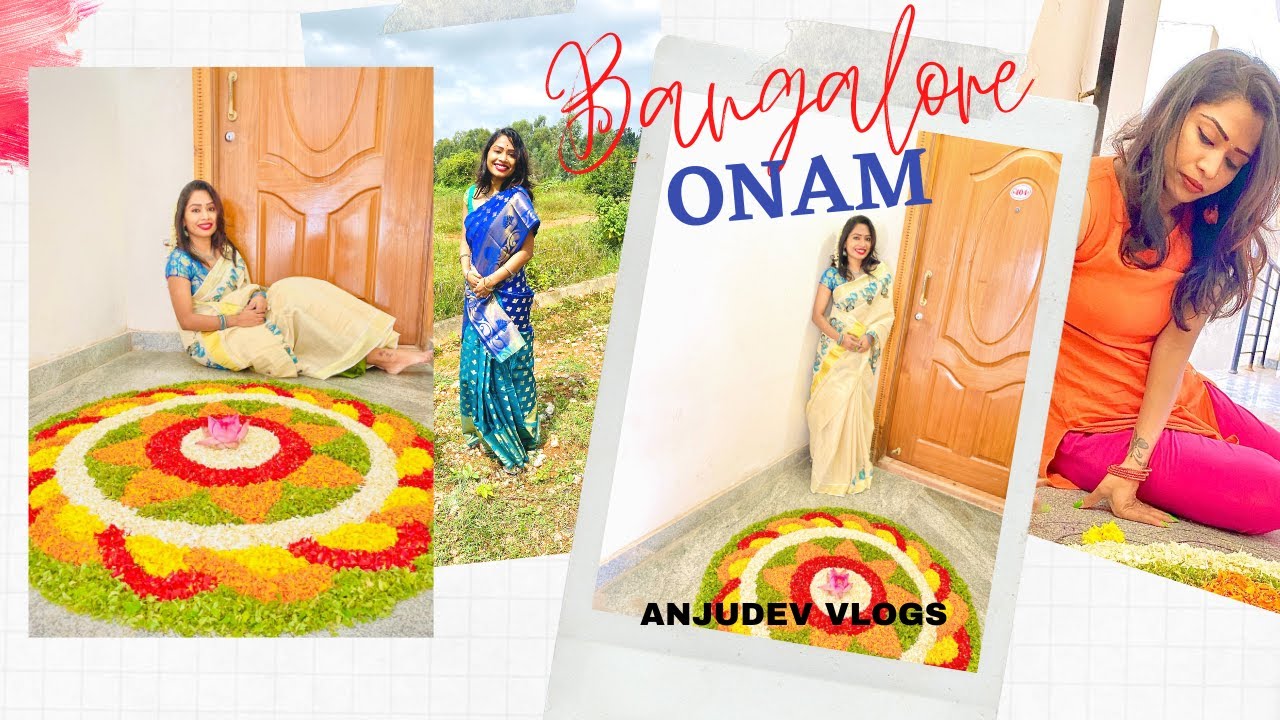ONAM | BANGALORE ONAM |Onaghosham 2020 | ONAM AT HOME - YouTube