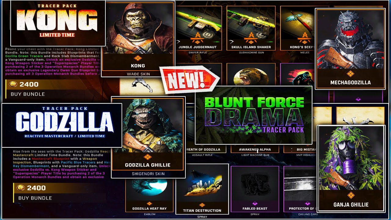 NEW KONG, GODZILLA & MECHAGODZILLA BUNDLES IN SEASON 3 OF VANGUARD X ...