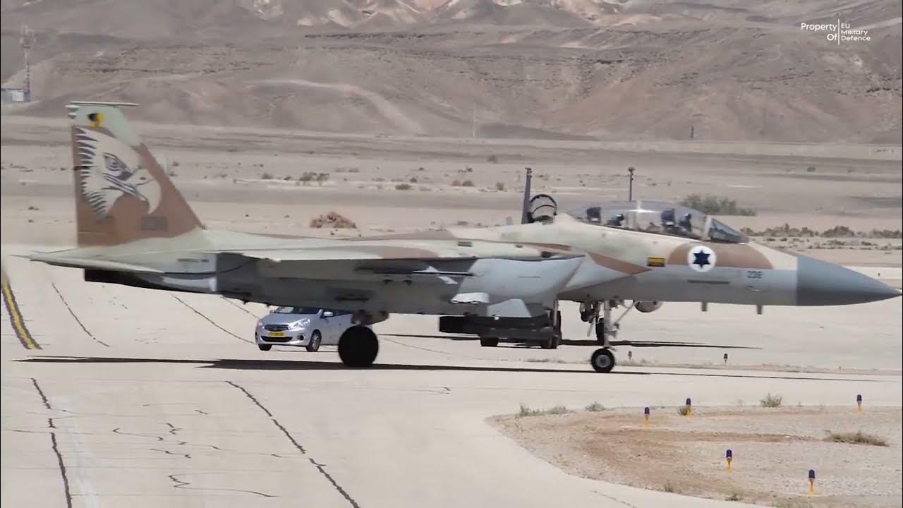 Israeli F-15 fighter jets were deployed to carry out precision strikes ...