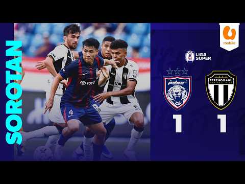 Johor Darul Ta'zim 1 - 1 Terengganu FC | Sorotan Liga Super 2025/26