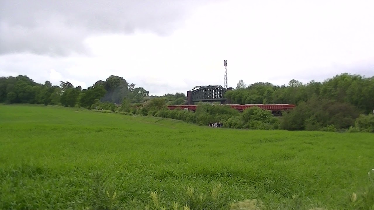Freight Battledown Flyover Worting Junction June 2021 - YouTube