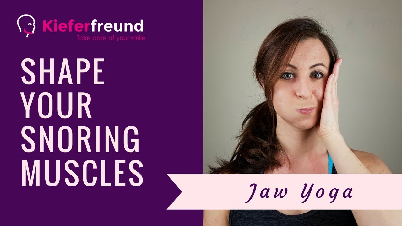 Shape your Snoring Muscles with Jaw Yoga / effective exercise - YouTube
