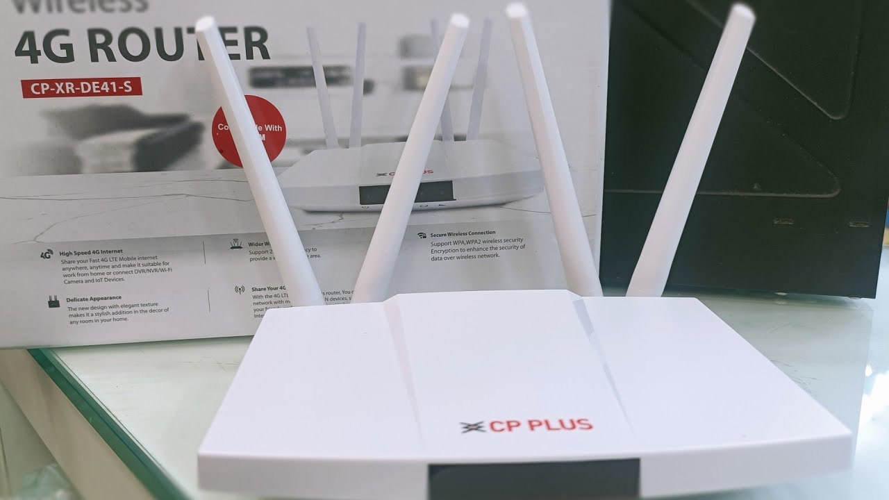 Cp Plus 4G Router New Model CP-XR-DE41-S.Experience internet access to ...