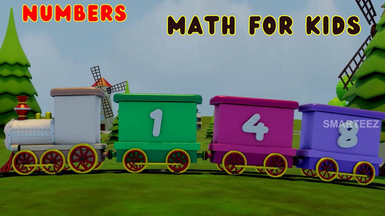 Numbers | Basic Math for Kids | Ascending Numbers2 | Smarteez Train ...