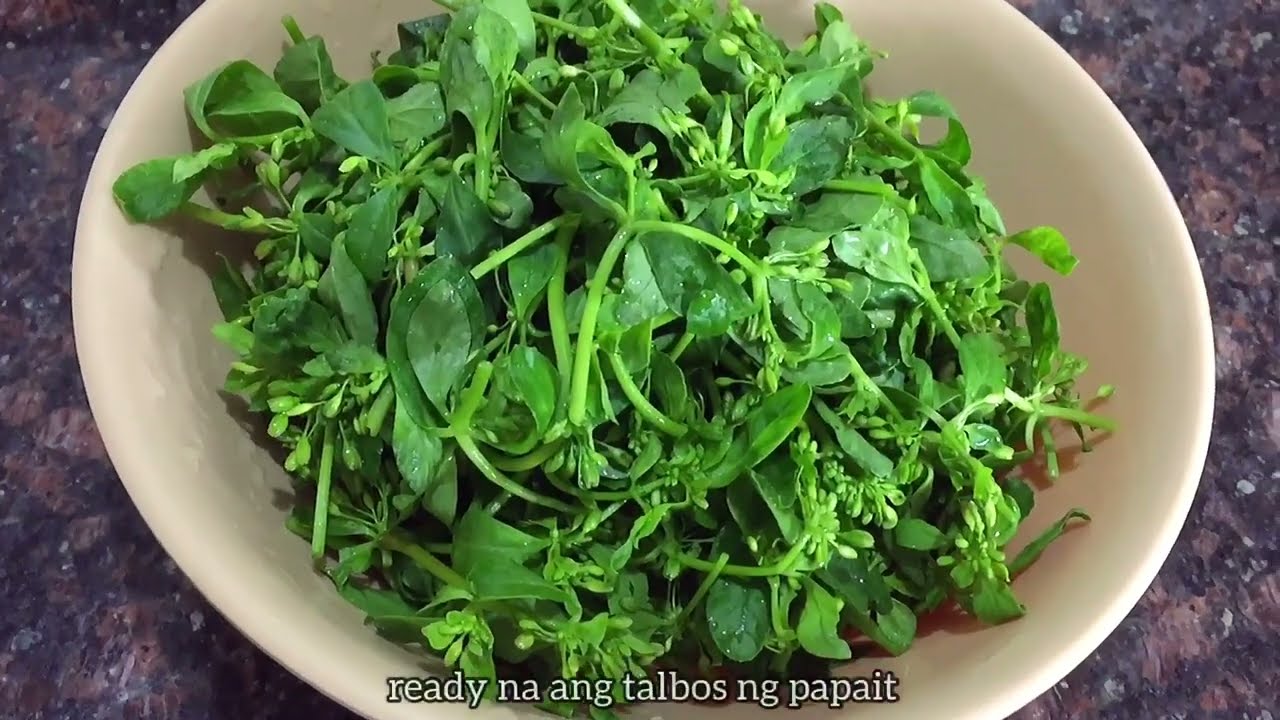 Murang Ulam | Ginisang Papait (Bitter Leaf/Slender Carpetweed) - YouTube