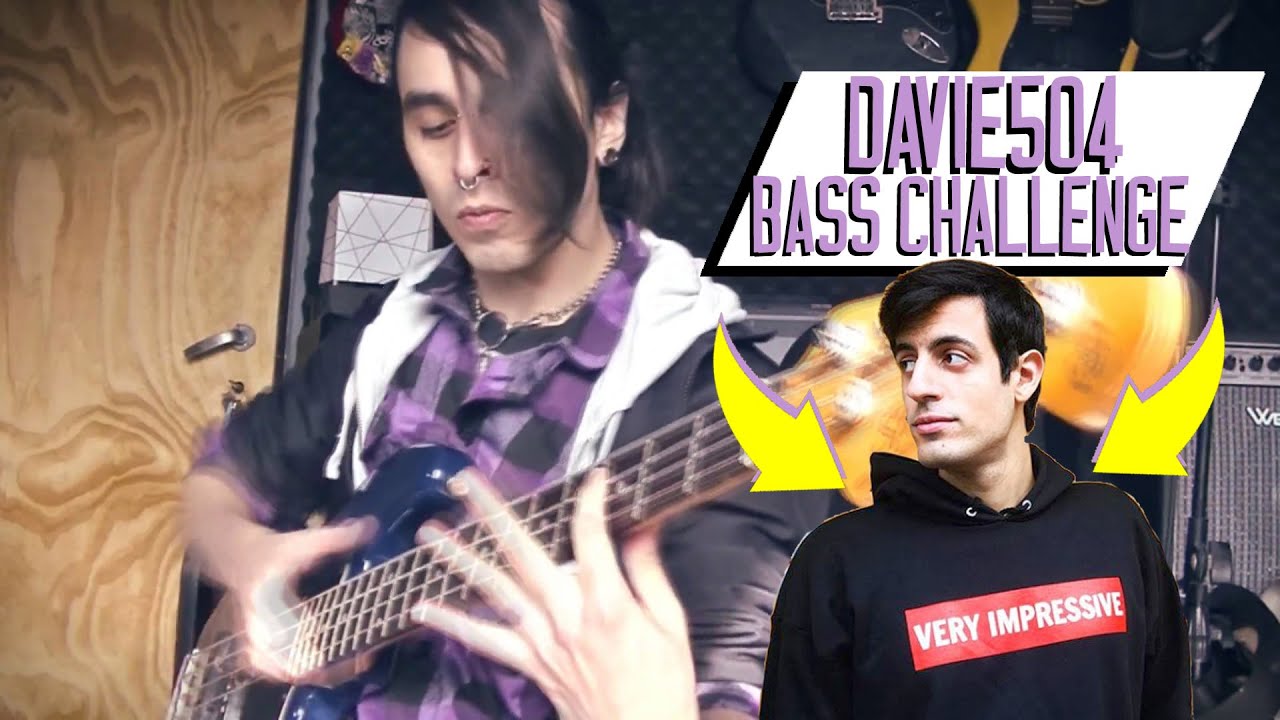 Davie504 bASS Challenge - YouTube