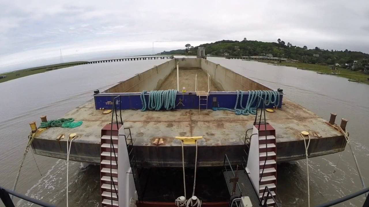 Hwy 37 bridge on the Petaluma River - YouTube