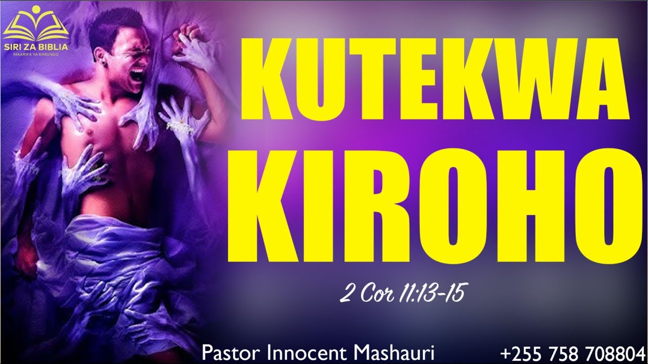 UTUMWA WA KIROHO // 2 Wakorintho 11:13-15 - YouTube