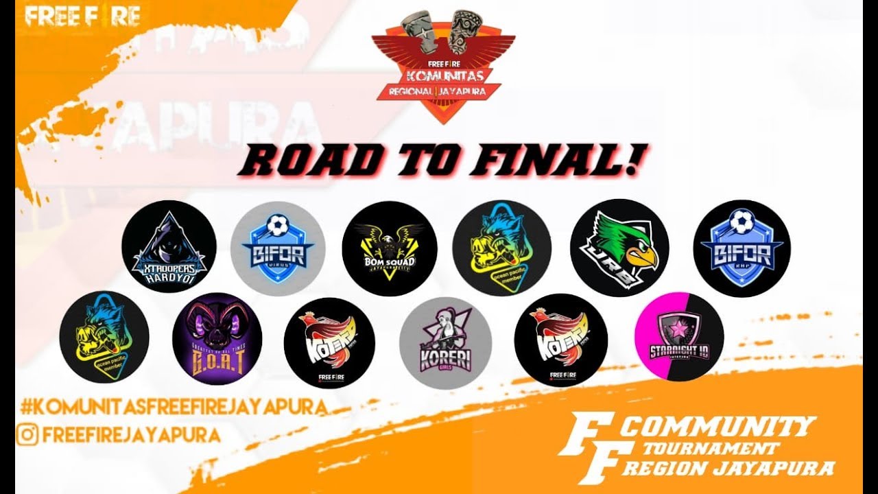 FINAL FF COMMUNITY TOURNAMENT REGION JAYAPURA 2020 (FREEFIRE) - YouTube