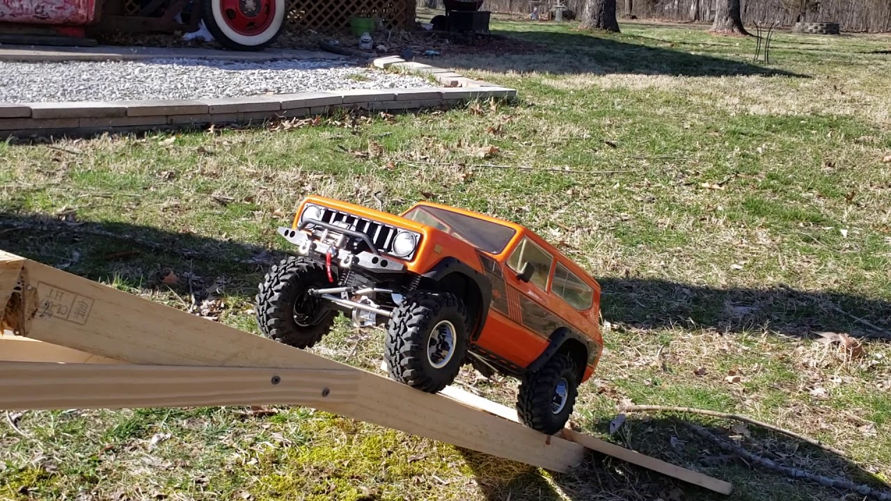 Redcat gen8 scout II new crawling course obstacle. - YouTube