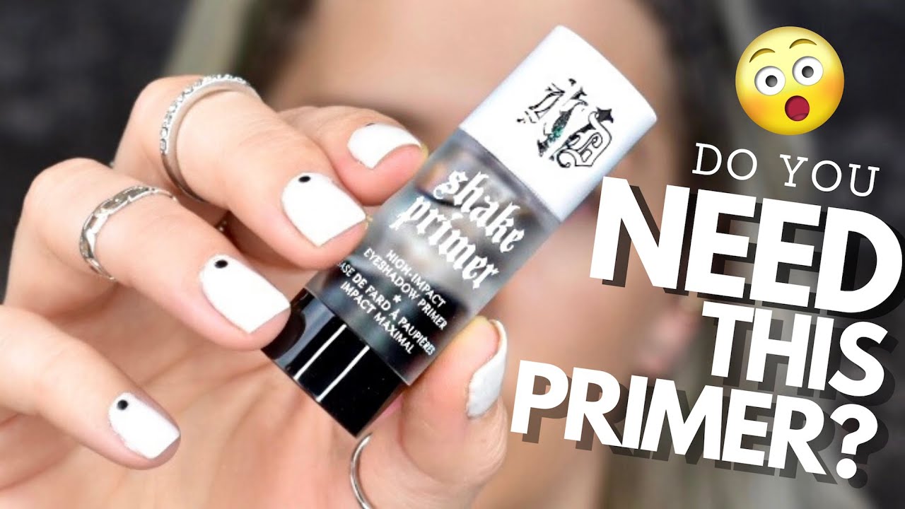 WTF?! KVD SHAKE PRIMER!! - YouTube