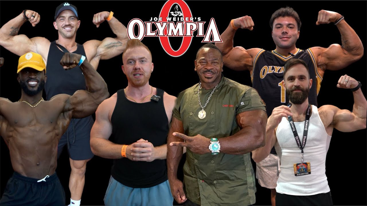 Interviewing in the Mr Olympia Expo 2024 - YouTube