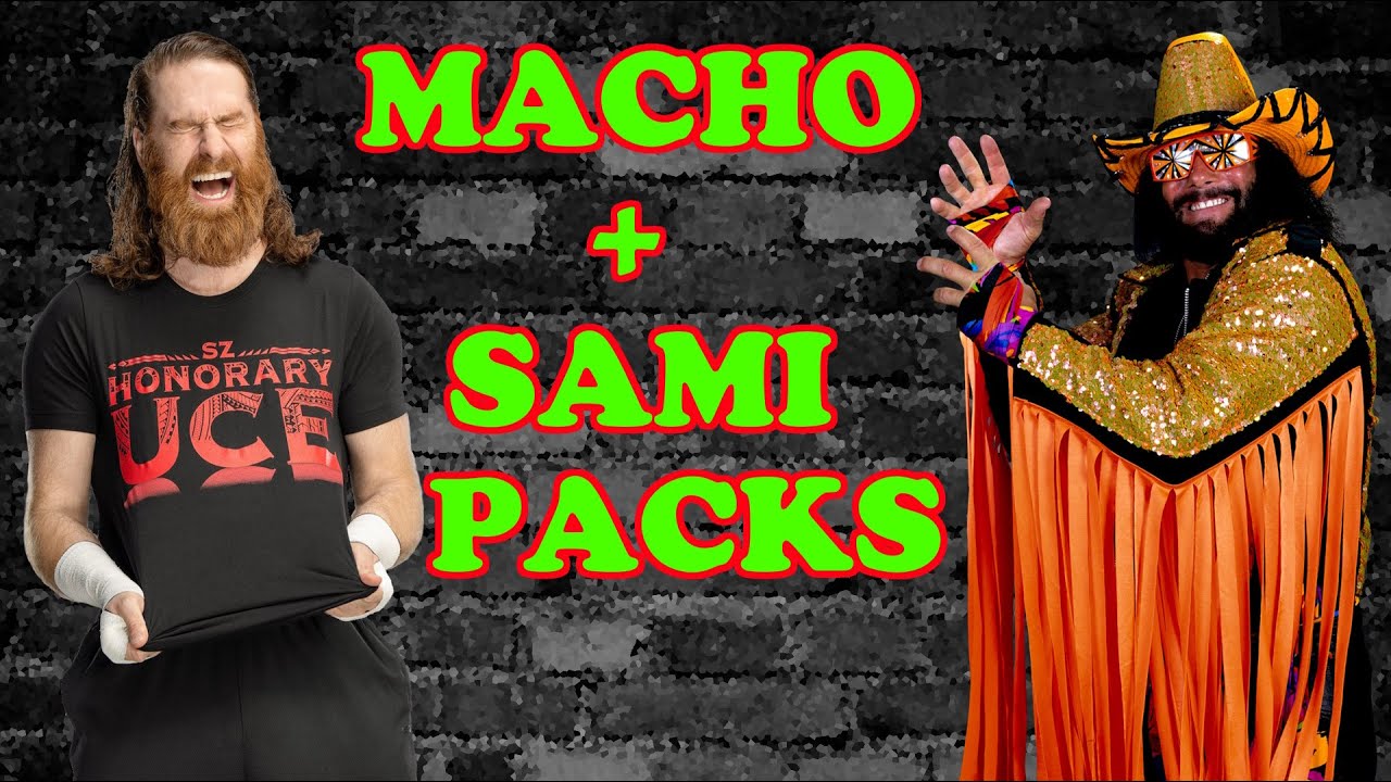 Sami Zayn + MachoMan Pack Opening! Wir gönnen uns die LE Macho Karte ...