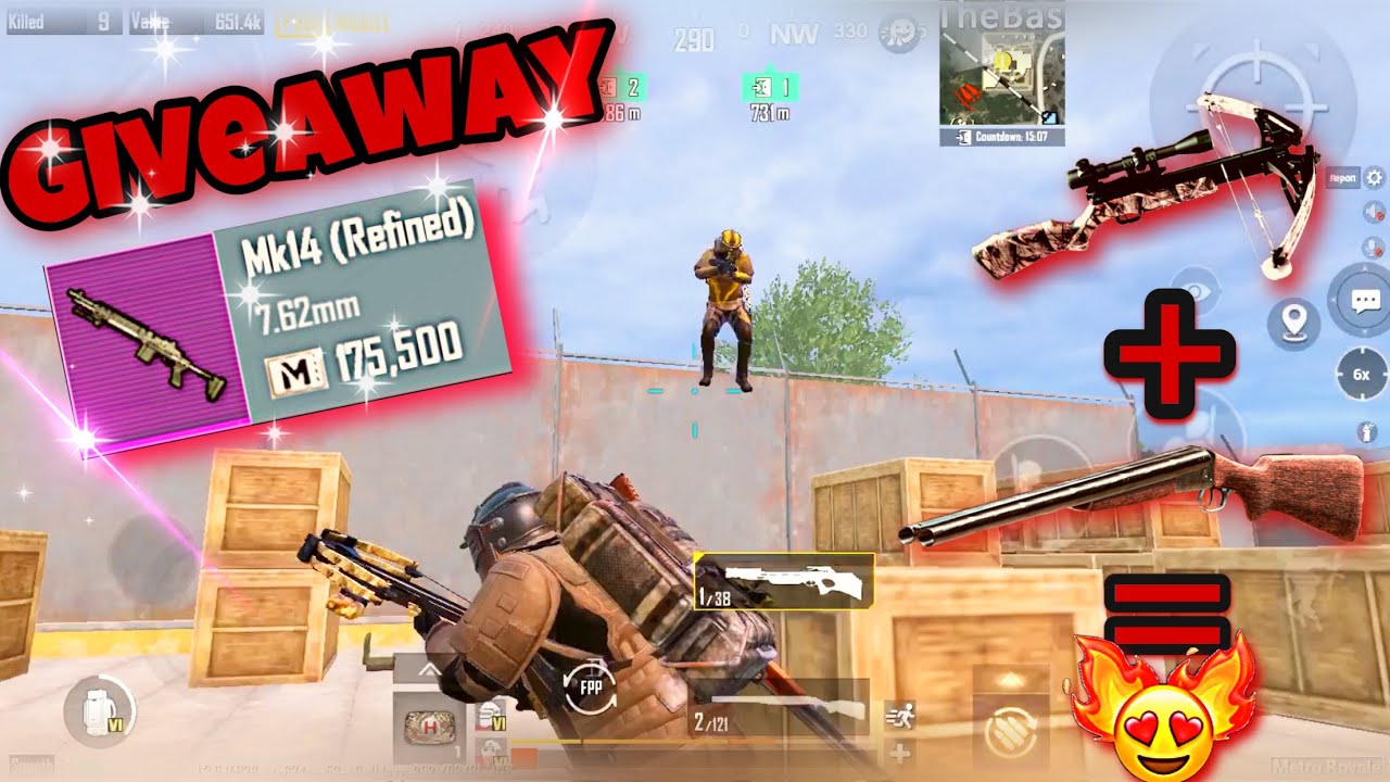 Metro Royale: Gameplay I Combined Two Weapons Watch To See The Result ...