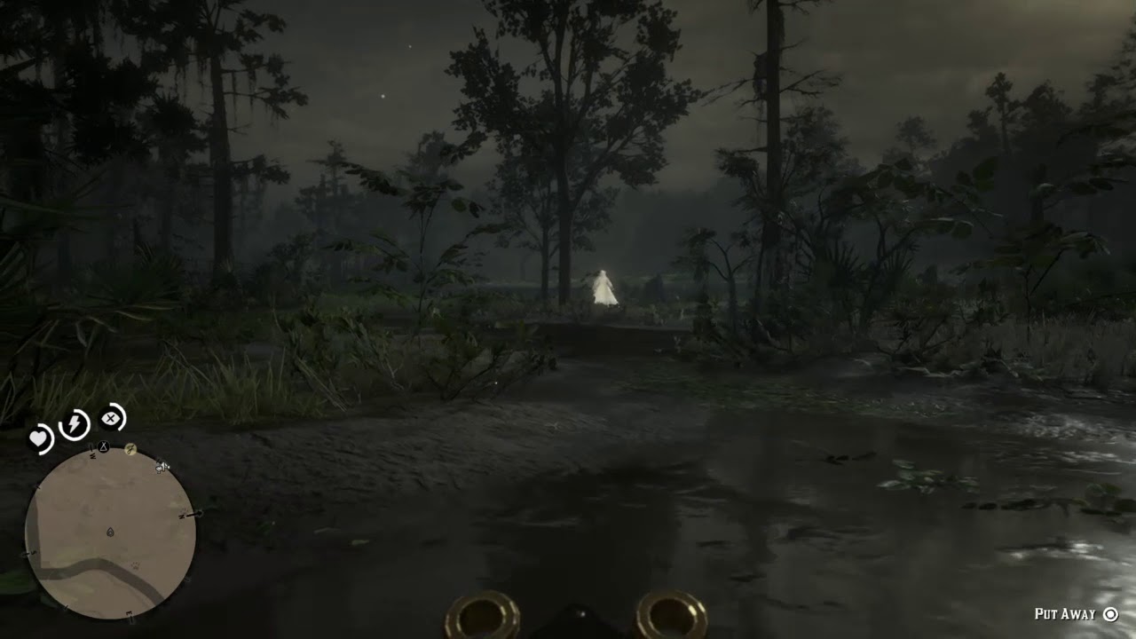 Red Dead Redemption 2 swamp ghost lady closer - YouTube