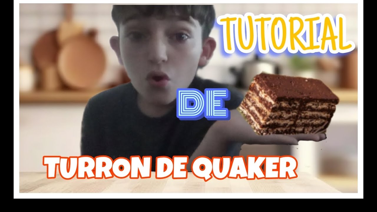 tutorial para hacer turrón de quaker(parte 1) - YouTube