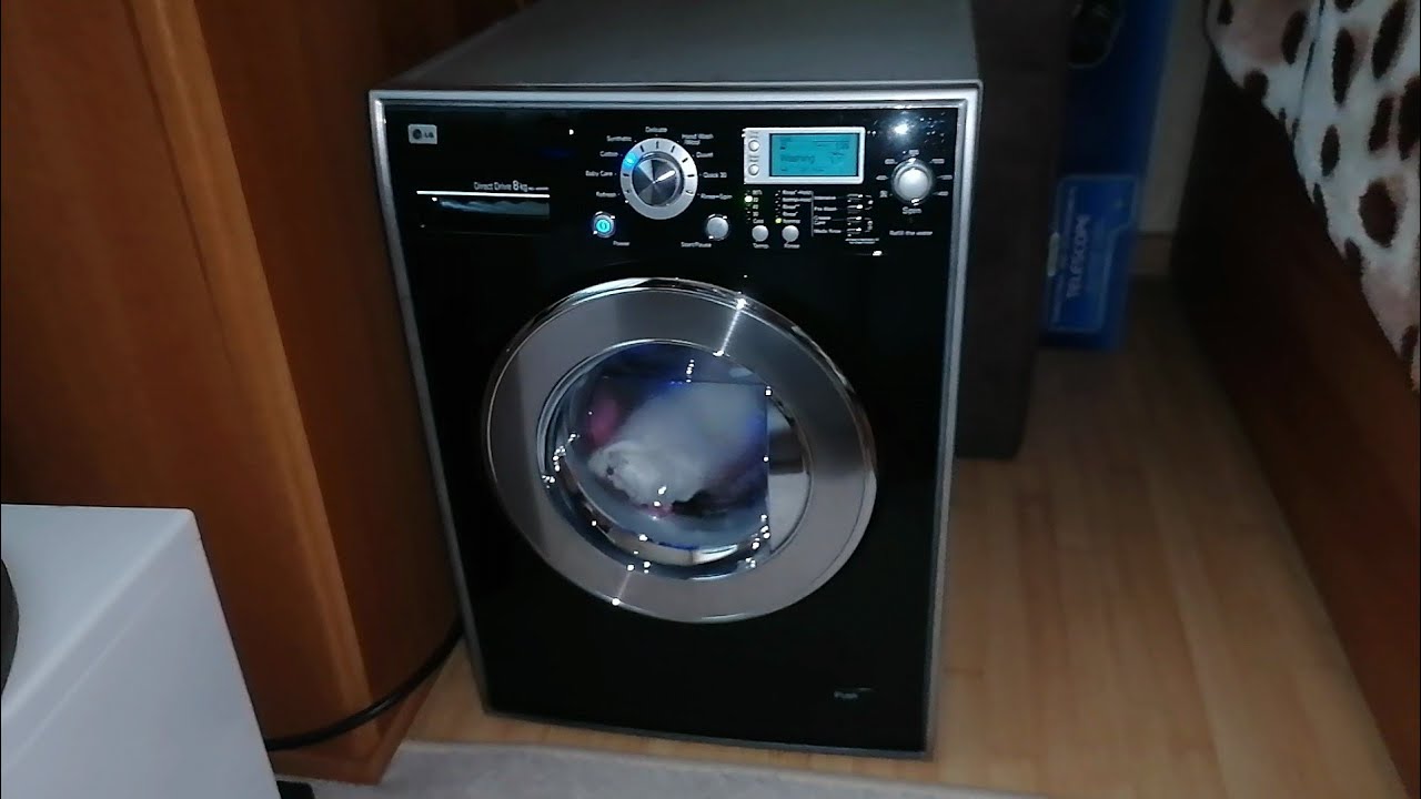 LG toy washing machine rinse - YouTube