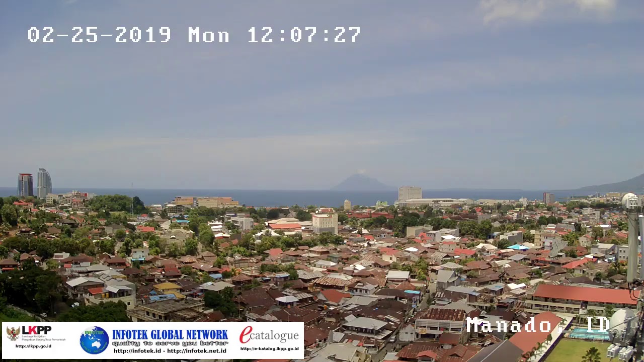 Manado City Live View - YouTube