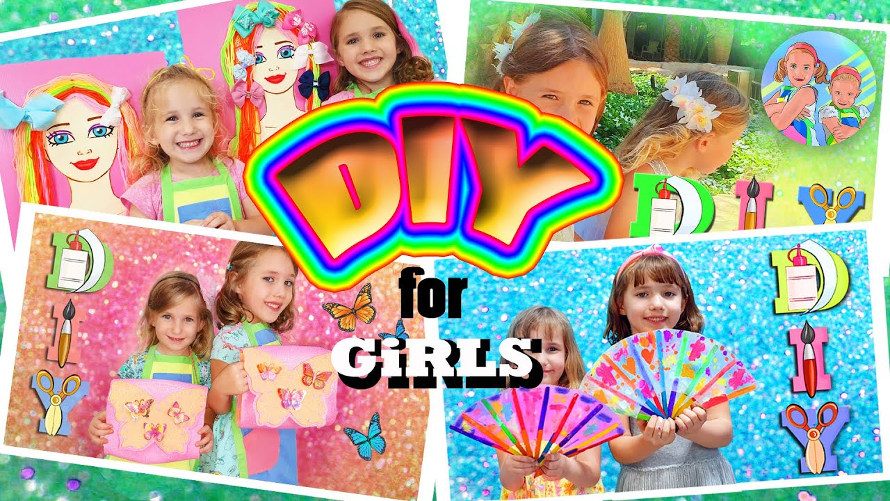 Diy crafts for girls/ Video compilation/Miriel and Shelly DIY - YouTube