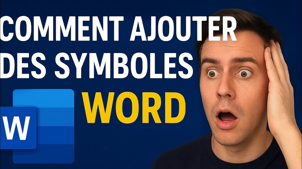 Les SYMBOLES, PICTOGRAMMES et CARACTÈRES SPÉCIAUX avec Word (Tutoriel ...