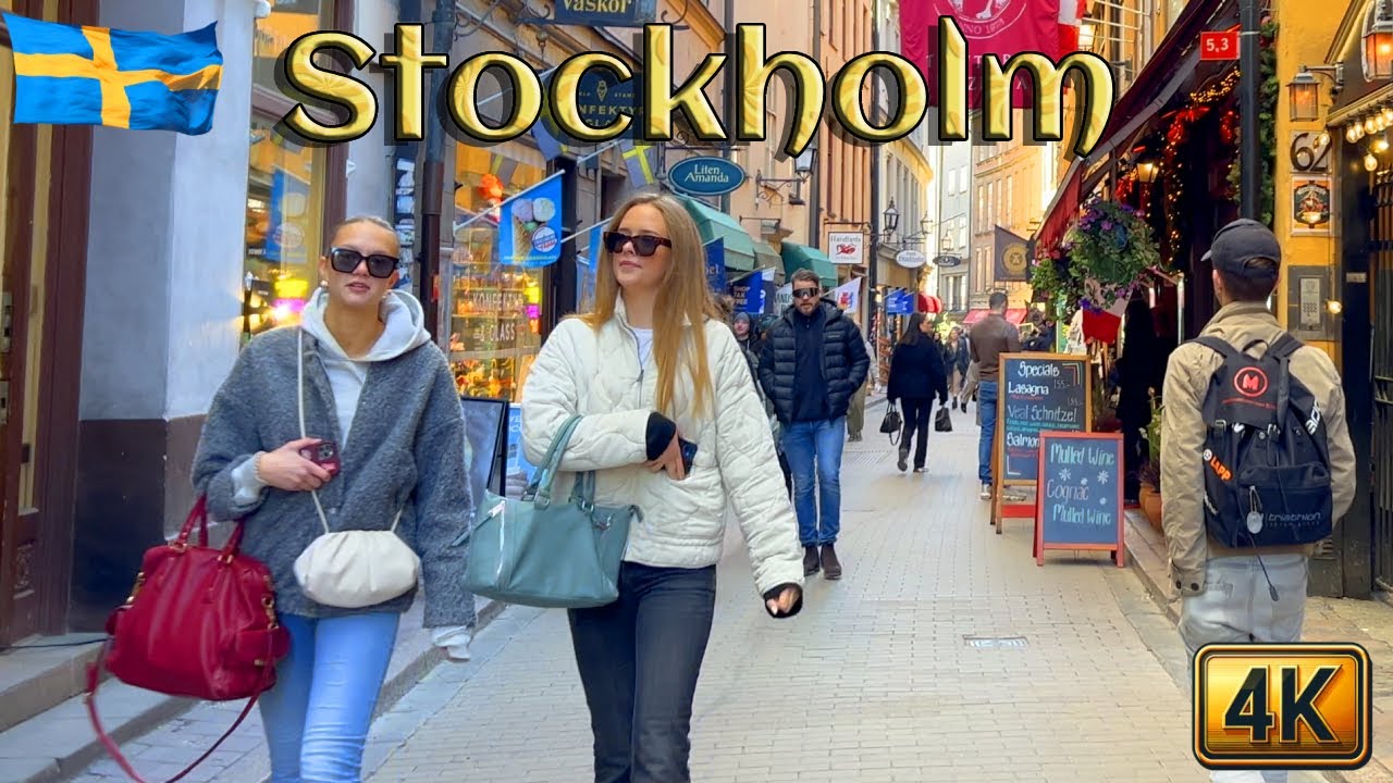 Discover Stockholm’s Old Town: 4K Walk Through Gamla Stan - YouTube