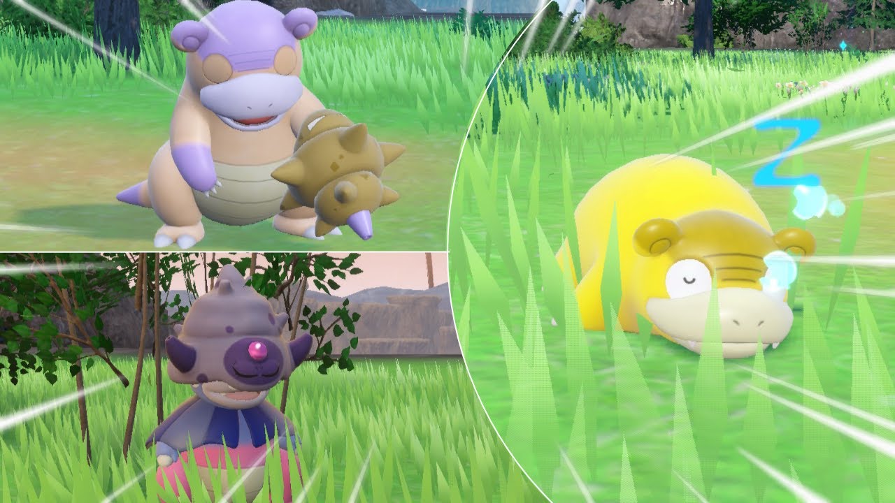 Shiny Galarian Slowpoke - Pokemon Scarlet - YouTube