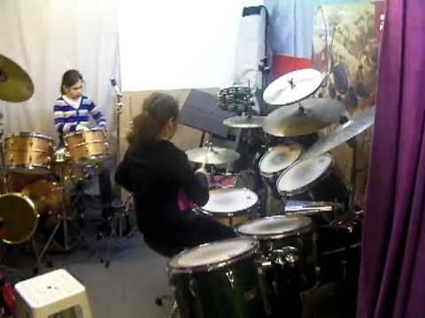 DRUMMERS Deniz and Dersu from Okay Temiz Rhythm School