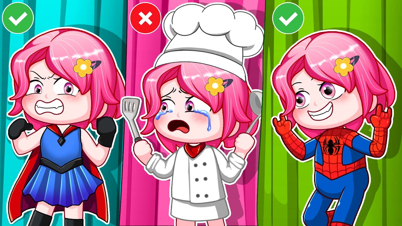 Baby Anna Chooses Dream: Masterchef or Superhero? Baby Anna's Life ...