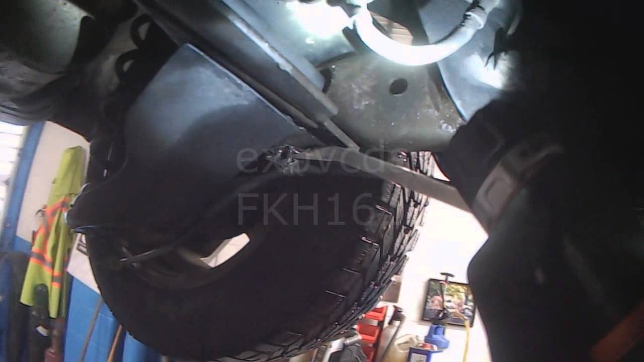 VW A4: Brake Cable Bubbling? - YouTube