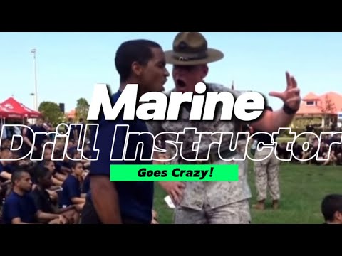 Marine Drill Instructor absolutely loses it! #marine #drillinstructor ...