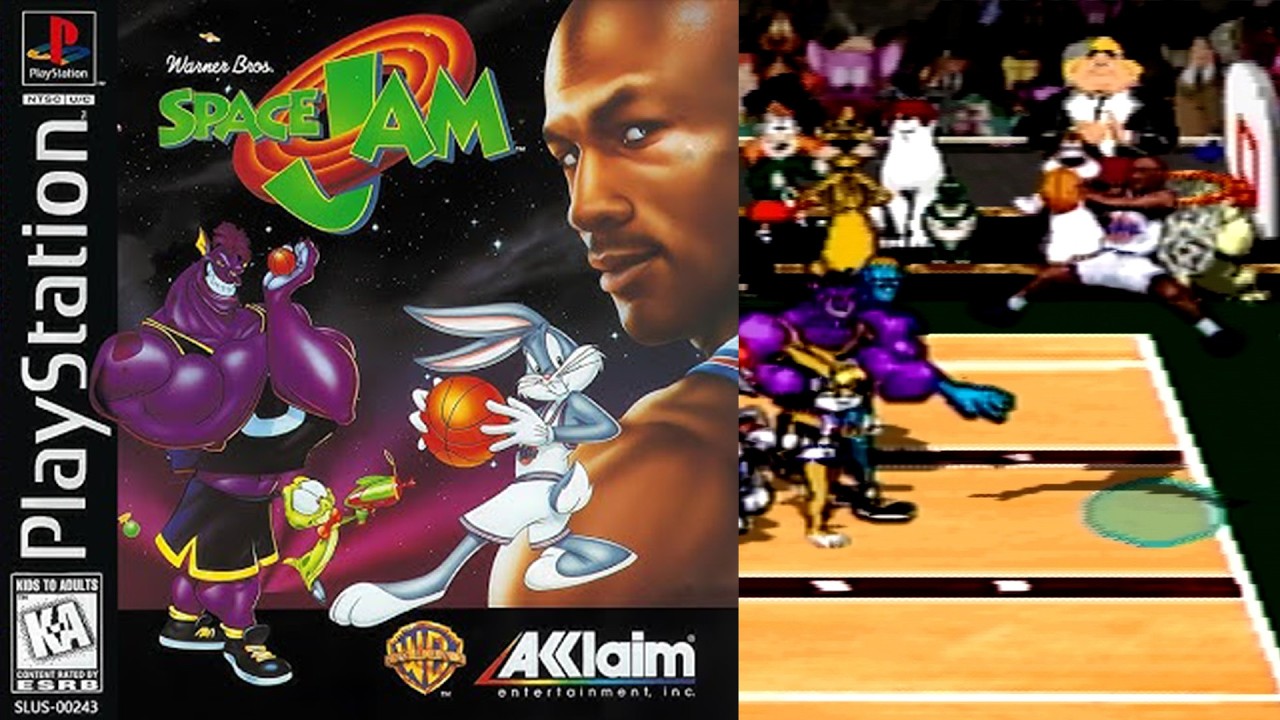 Space Jam PS1 Gameplay - TUNE SQUAD VS. MONSTARS! - YouTube