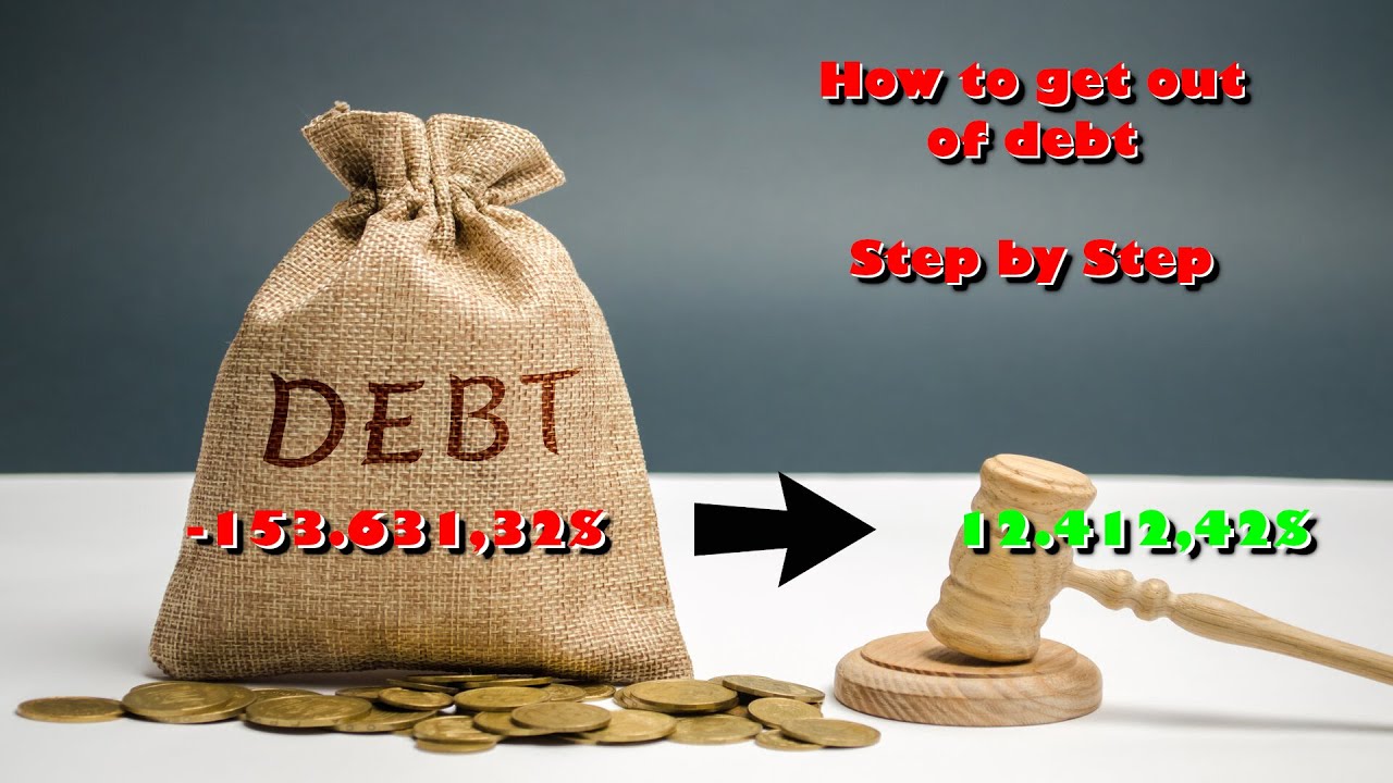 How to get out of debt Step by Step guide - YouTube