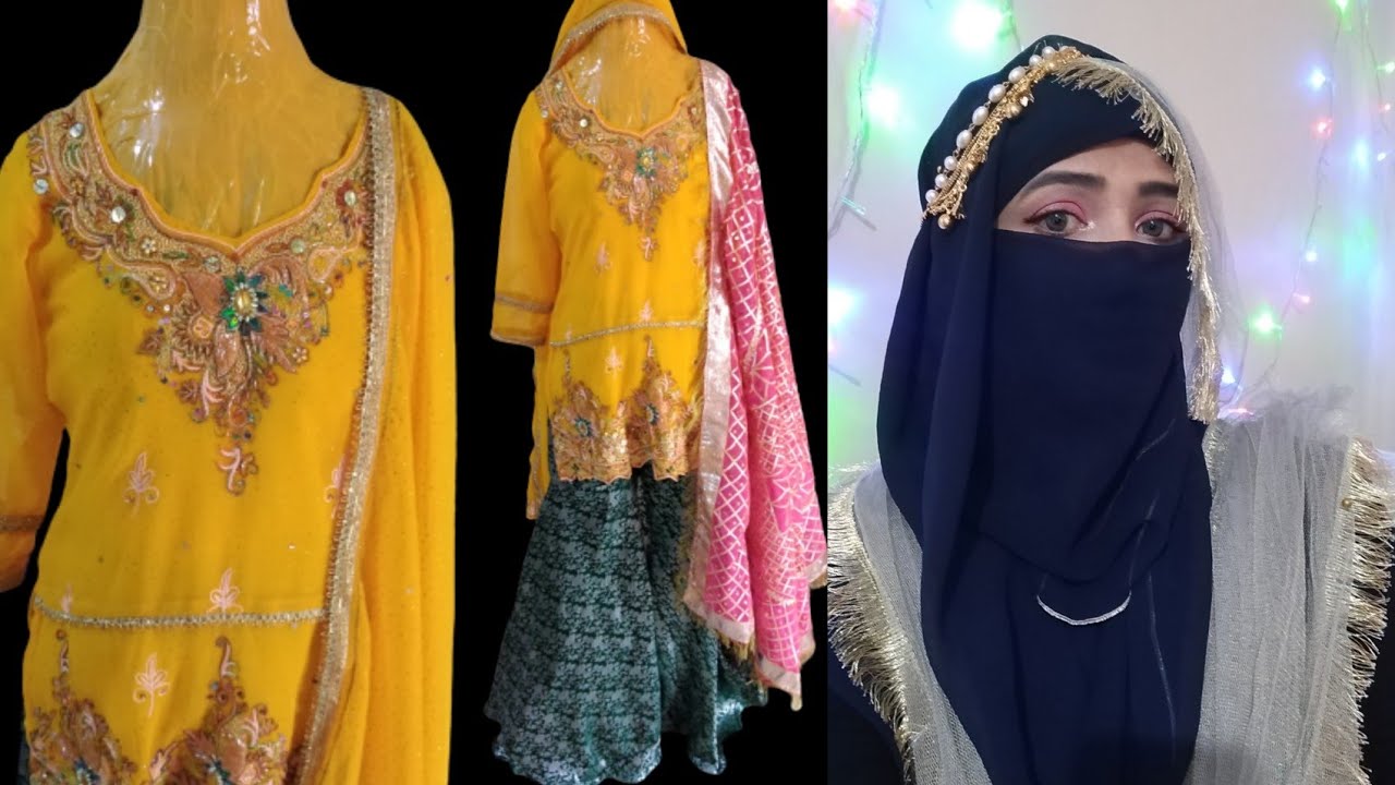 Best Mayon mehendi dress idea part 1/Renew old bridal mayon dress idea ...