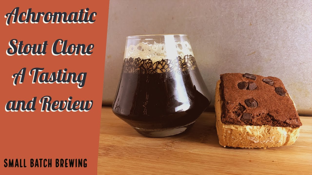 Achromatic Stout Clone - Review and Tasting - YouTube
