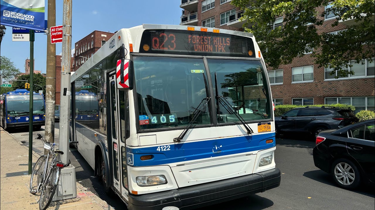 MTA Bus: 2009 Orion VII NG HEV #4122 [Audio Recording] - YouTube